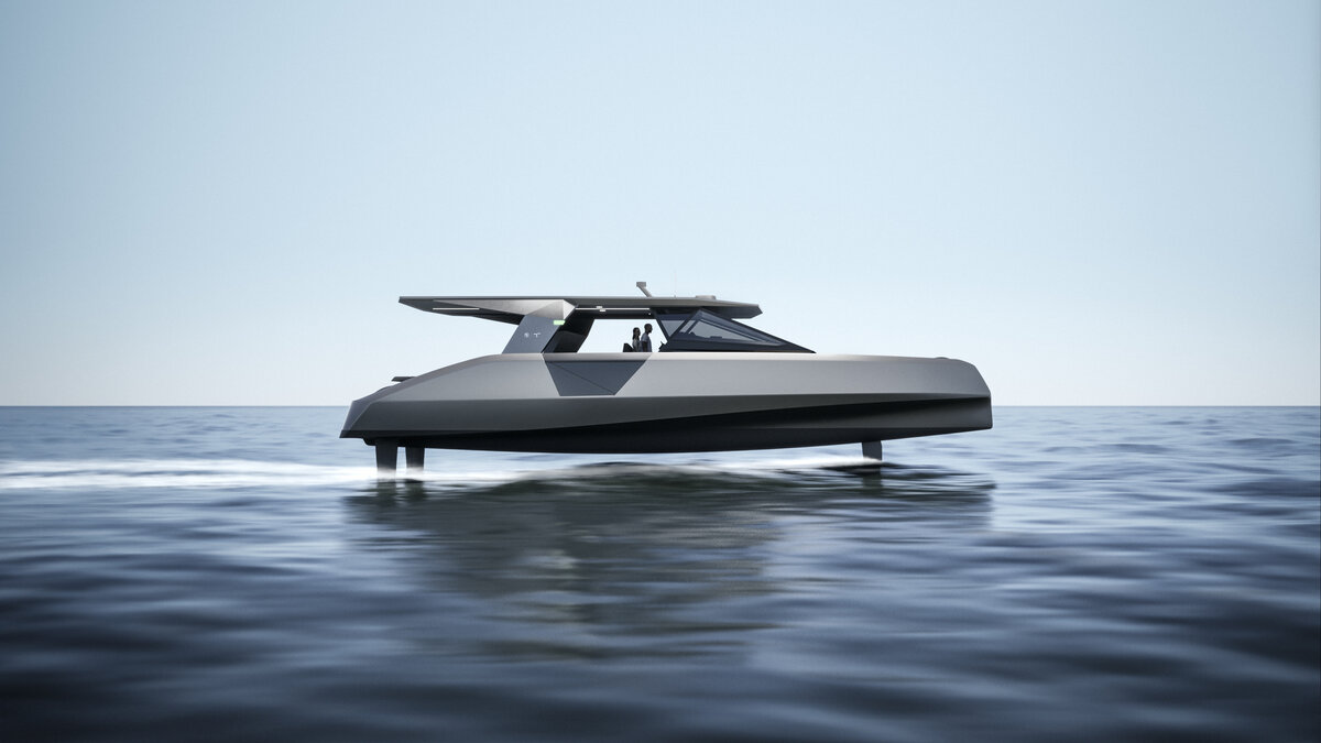 Tyde | First foiling luxury yacht for private individuals
